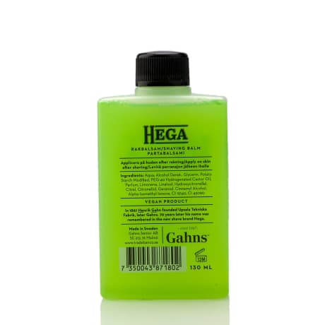 Hega Original Rakbalsam Citrus & Musk 130 ml | Gents