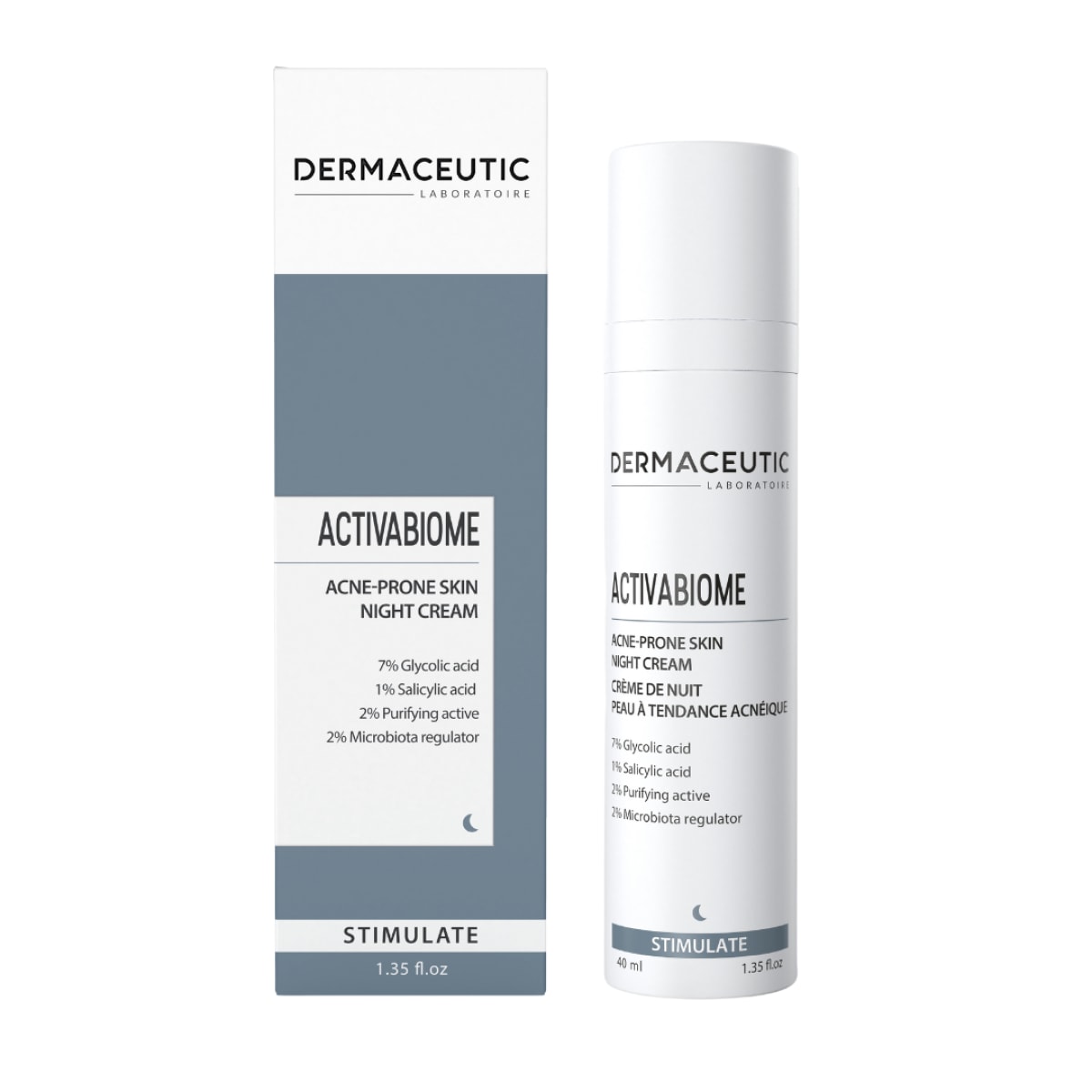 Dermaceutic Activabiome Acne-Prone Skin Night Cream | Gents