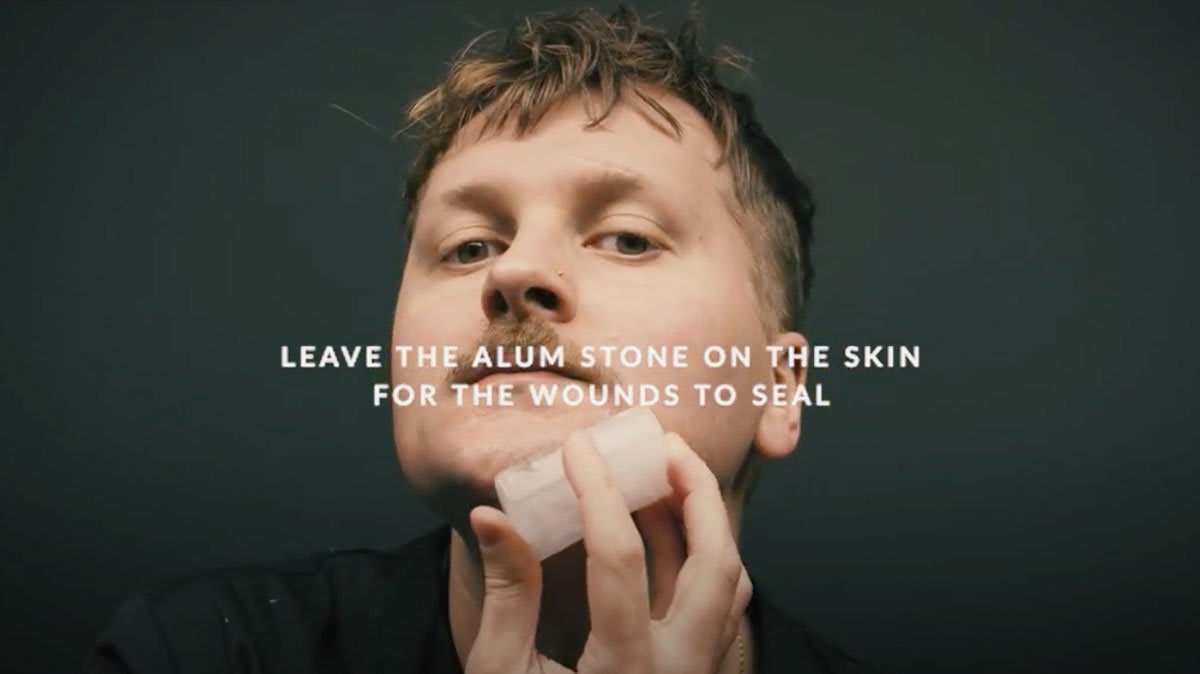 Guide to using the alum stone | Gents