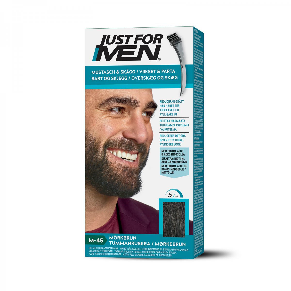 Just For Men Beard and Sideburns Colouring – Dark Brown-Black | Gents