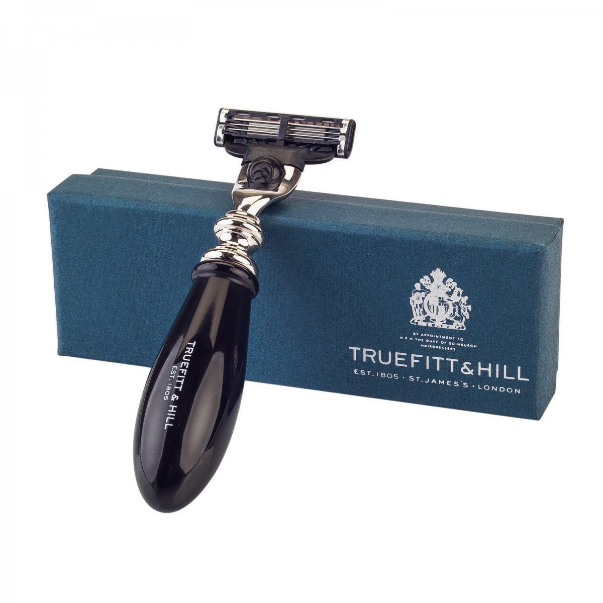 Truefitt & Hill Regency Mach3 Razor - Ebony | Gents