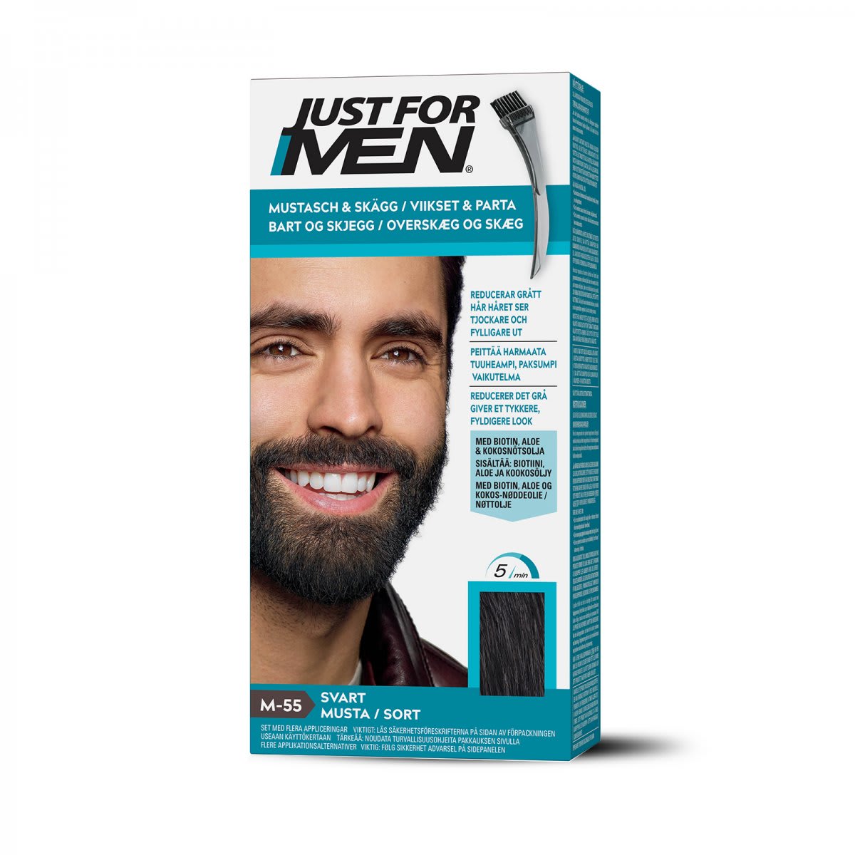 Just For Men Beard and Sideburns – Real Black | Gents