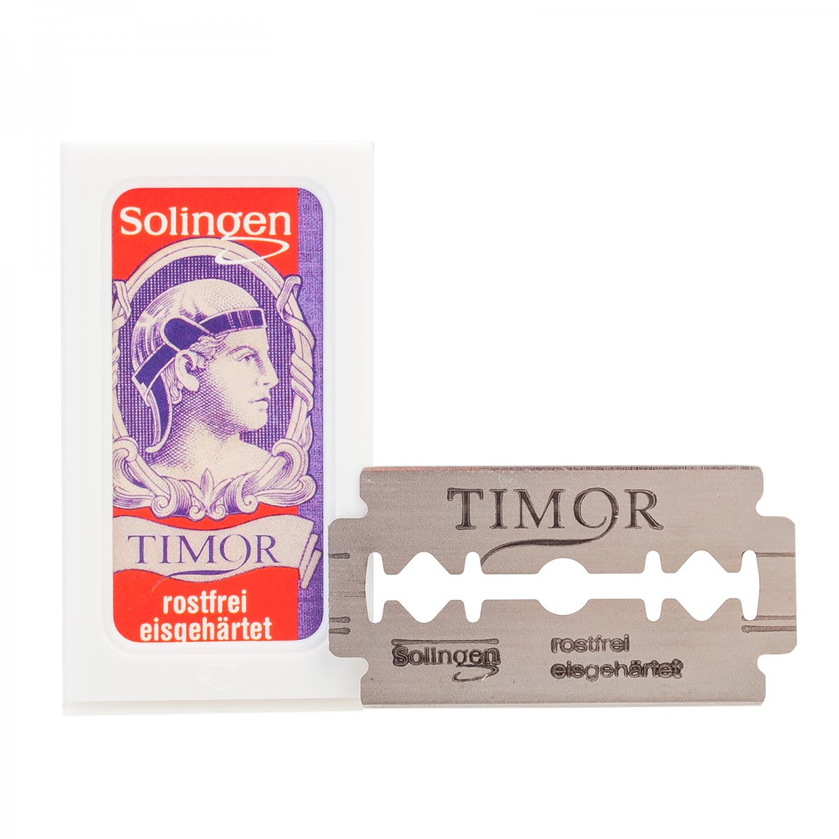 Solingen Timor Double Edge Razor Blades 10-pack | Gents