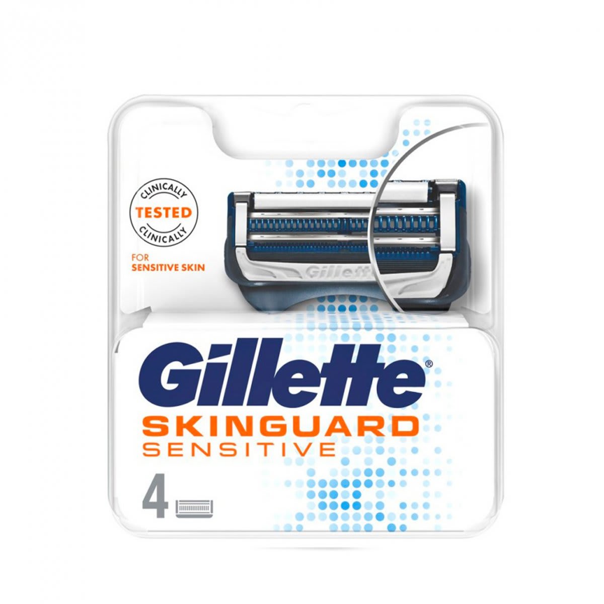 Gillette Skinguard Sensitive 4-pack | Gents