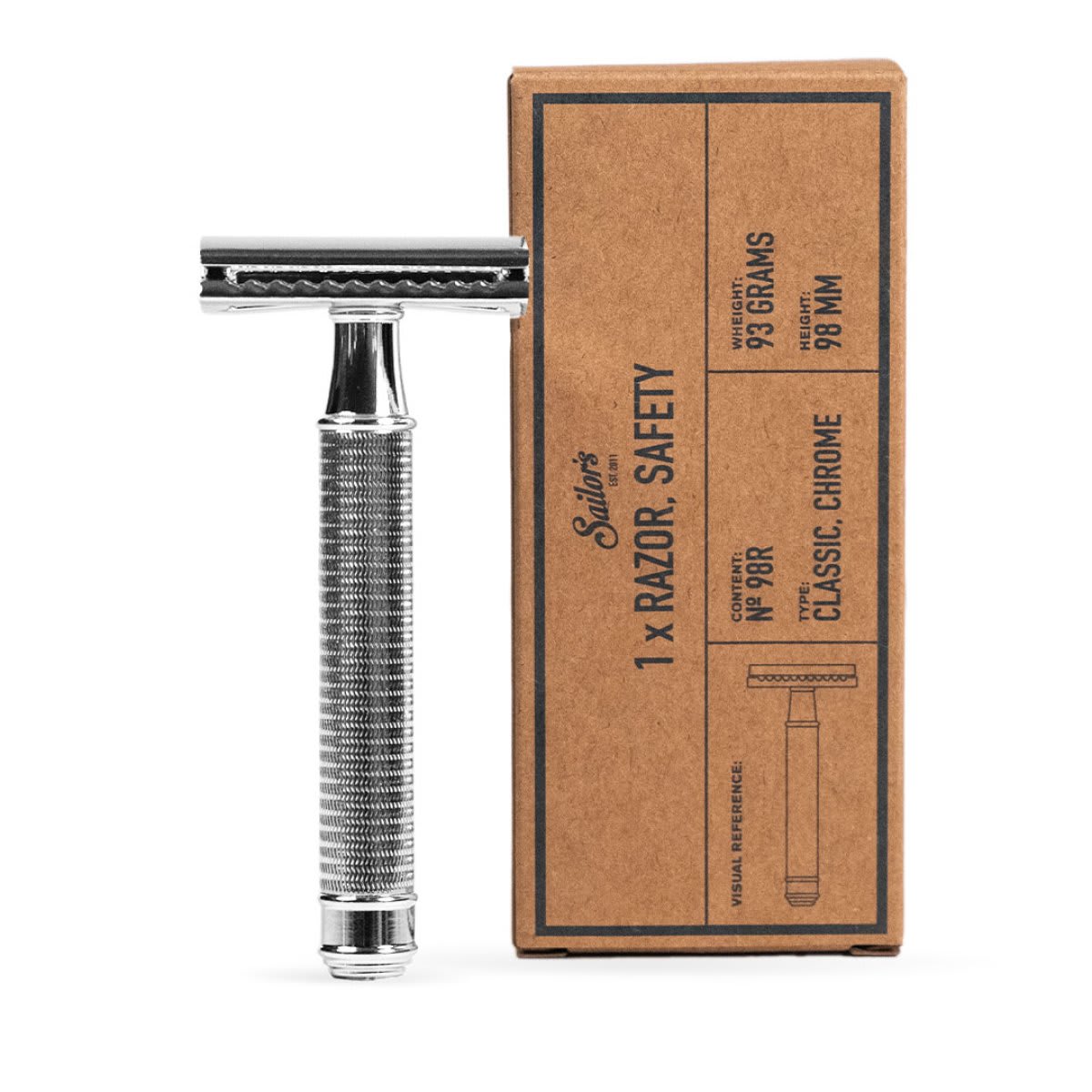 Sailor's Säkerhetshyvel 98R | Gents