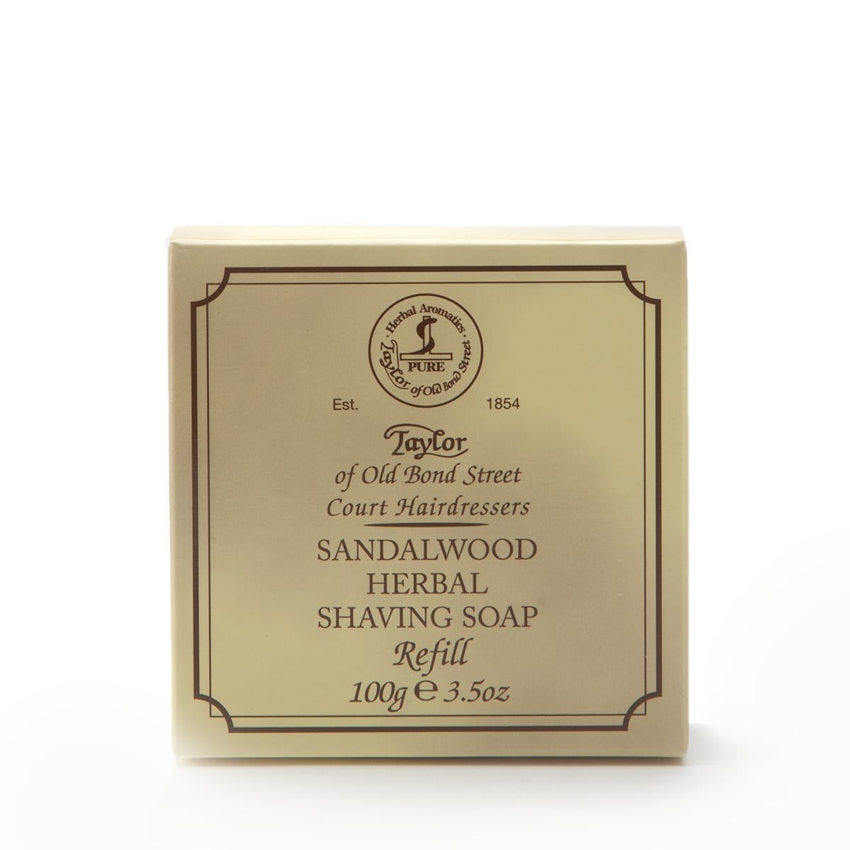 Taylor of Old Bond Street Sandalwood Shaving Soap Refill | Gents