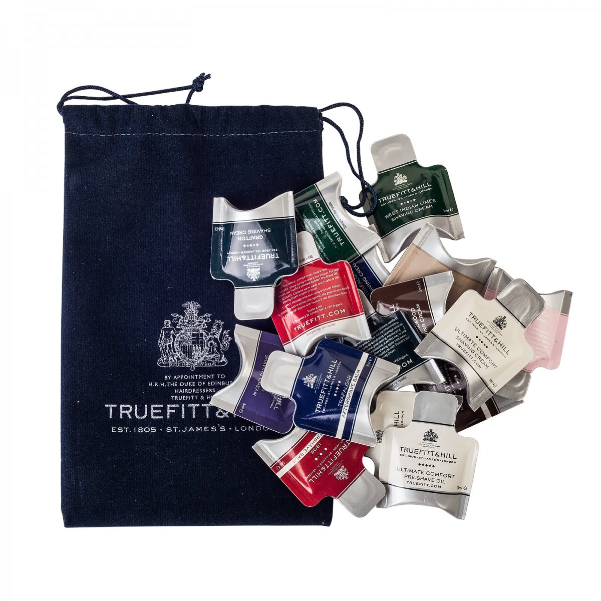 Truefitt & Hill Cream, Balm & Cologne Sample Pack | Gents