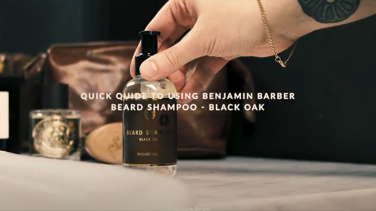 Guide to using beard shampoo | Gents
